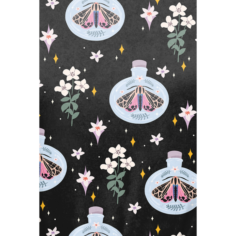 Lyra Dress - Mystical Moth – Lady V London