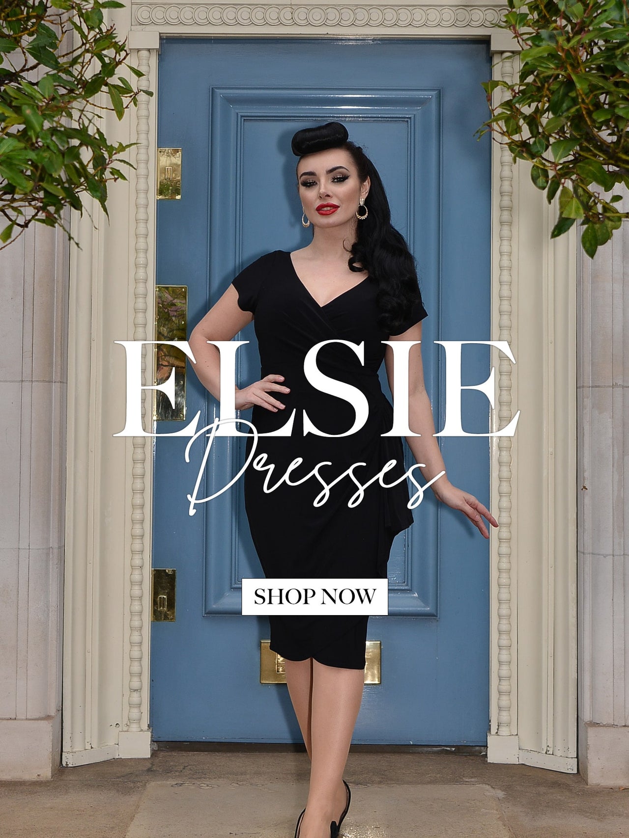 Elsie Vintage Style Dresses - Lady V London